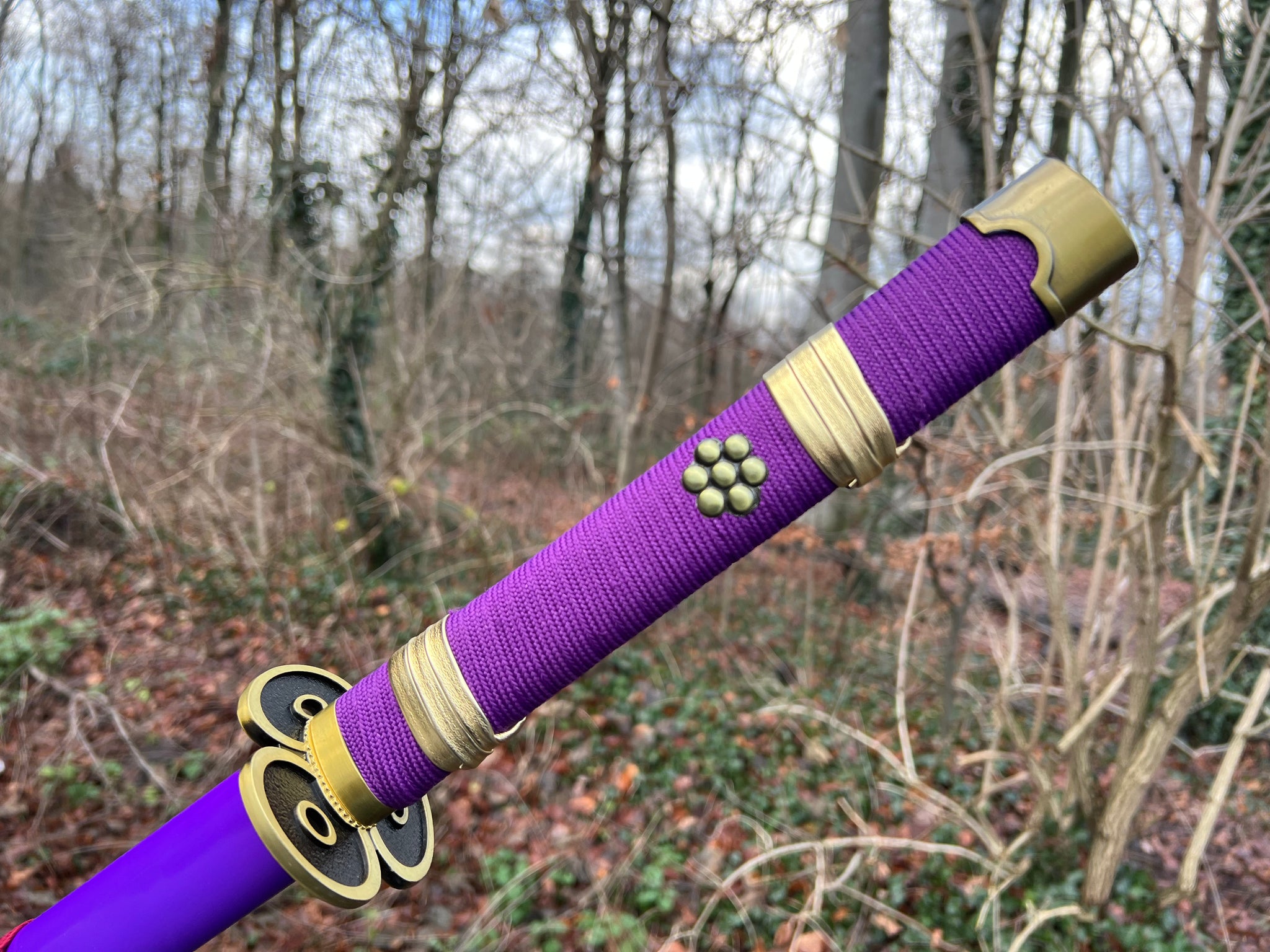 Practical Longquan Hand-forged Enma Katana by Zoro - One Piece (Pre-or